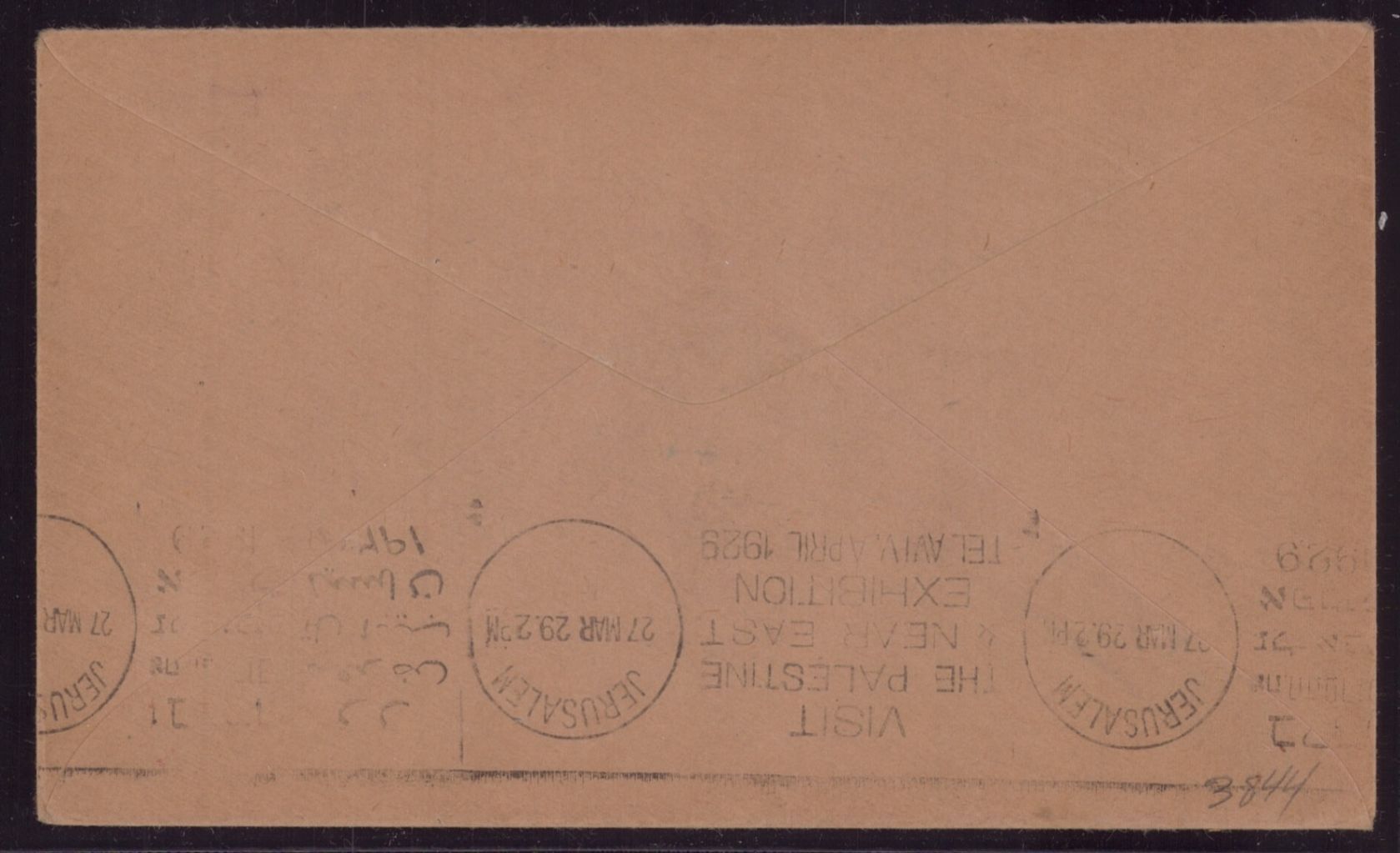 Zeppelinpost Zeppelin Brief LZ 127 (Graf Zeppelin) Orientfahrt 1929 ...