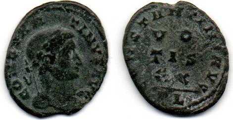 Constantin I Nummus Votis XX Lyon F | MA-Shops