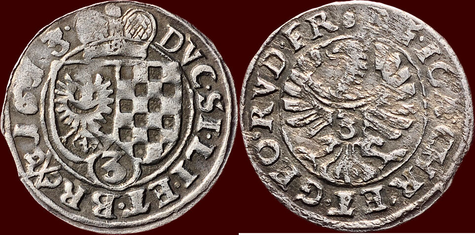 Groschen GERMANY - SCHLESIEN-LIEGNITZ-BRIEG - JOHANN CHRISTIAN & GEORG ...