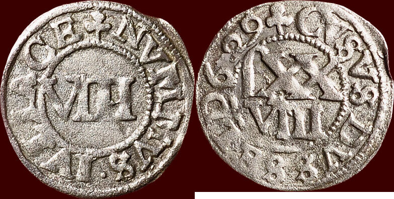 8 Heller GERMANY - JÜLICH-BERG, HERZOGTUM - WOLFGANG WILHELM VON PFALZ ...