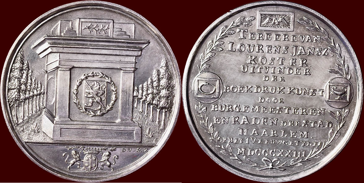 AR penning 1823 NEDERLAND (NETHERLANDS, KINGDOM) - HAARLEM - m.b.t ...