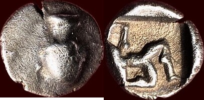 AR Obol 465-430 BC v. Chr. PAMPHYLIA, ASPENDOS - circa 465-430 BC vf ...