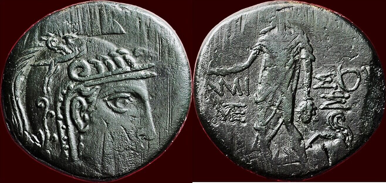 PONTOS, AMISOS - TIME OF MITHRADATES VI, 120-63 BC - AE 29, circa 120 ...
