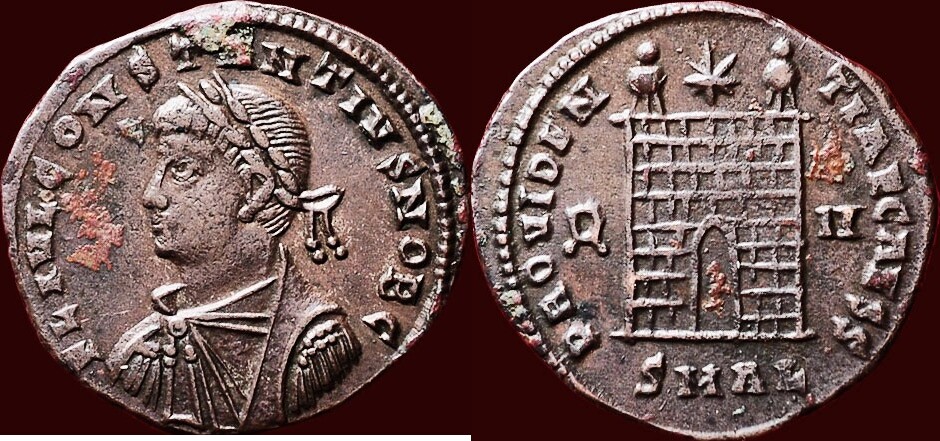 Roman Empire (329-330) CONSTANTIUS II as Caesar, 324-337 - BI ...