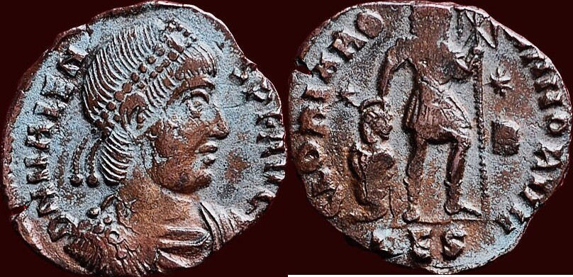 Roman Empire (367-375) VALENTINIANUS (VALENTINIAN) I, 364-375 - AE ...