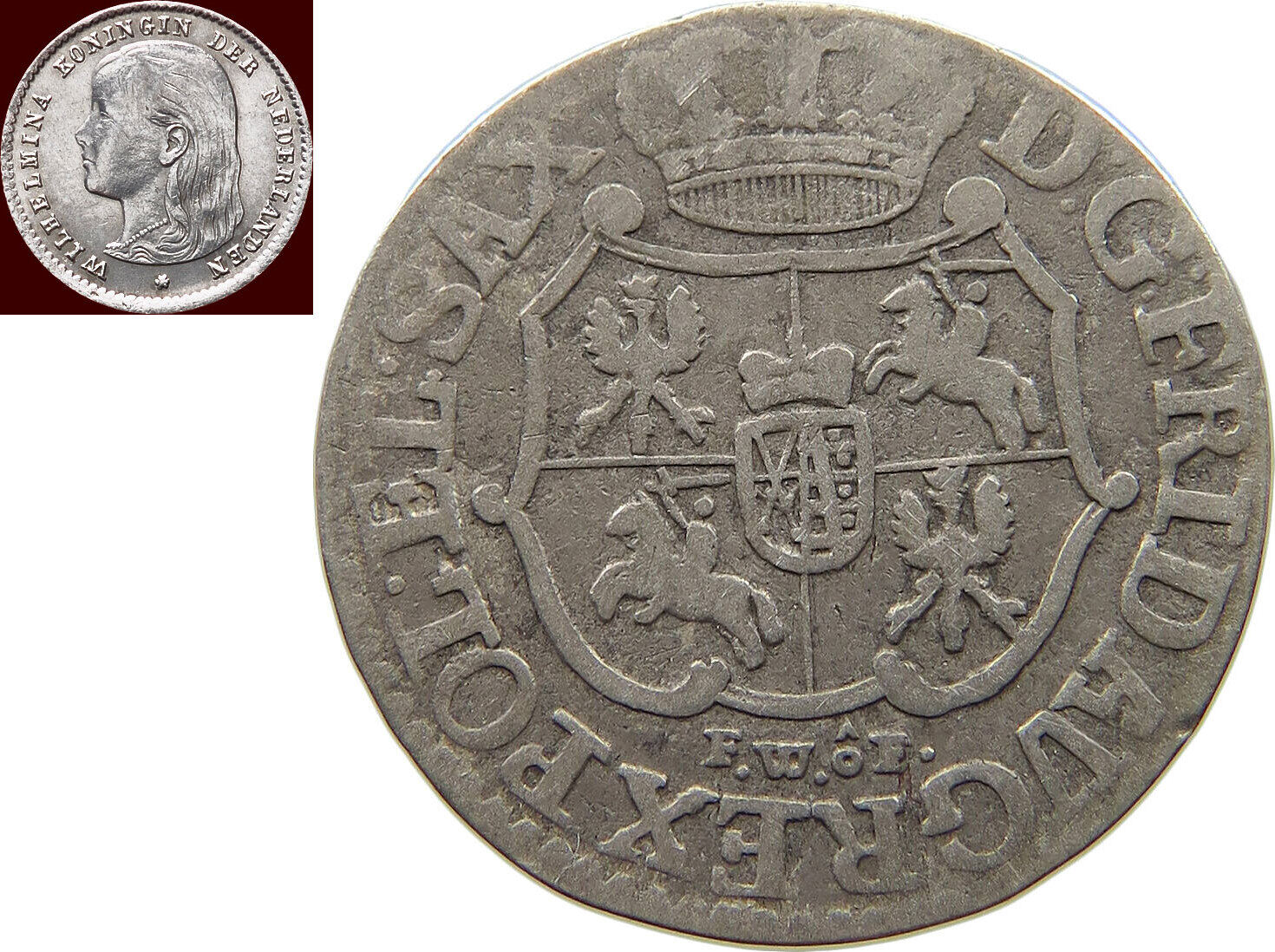 Koninkrijk der Nederlanden 1897 NEDERLAND (NETHERLANDS, KINGDOM) - WILHELMINA, 1890-1948 - 10 ...