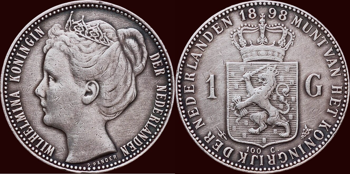 Koninkrijk der Nederlanden 1898 NEDERLAND (NETHERLANDS, KINGDOM) - WILHELMINA, 1890-1948 - 1 ...