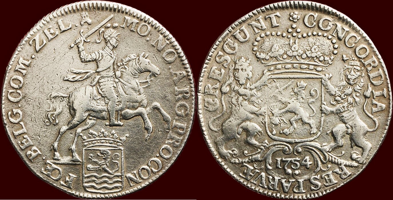 Zilveren rijder NOORDELIJKE NEDERLANDEN (NETHERLANDS) - REPUBLIEK, 1581 ...