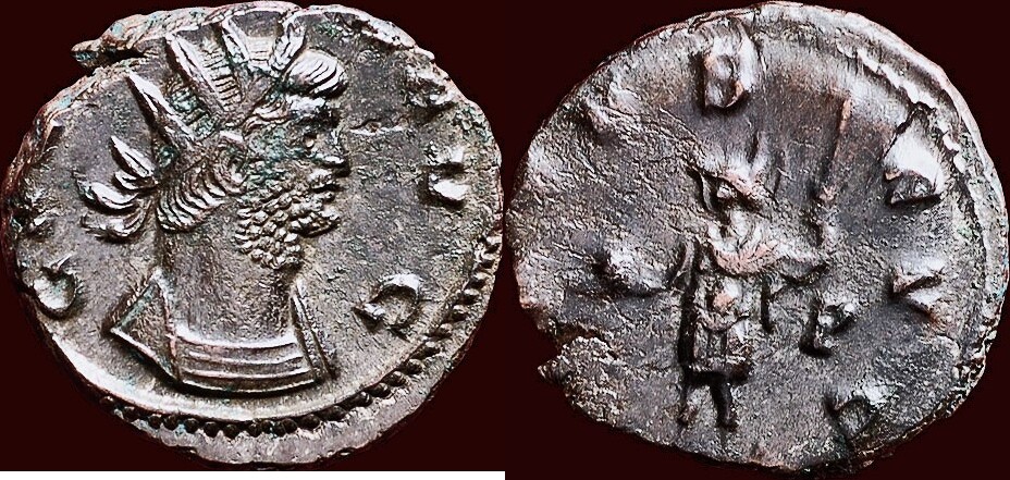Roman Empire Antoninianus (261-262) GALLIENUS, 253-268 - BI Rome Struck ...