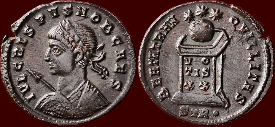 Roman Empire (322) CRISPUS as Caesar, 317-326 - BI Centenionalis ...