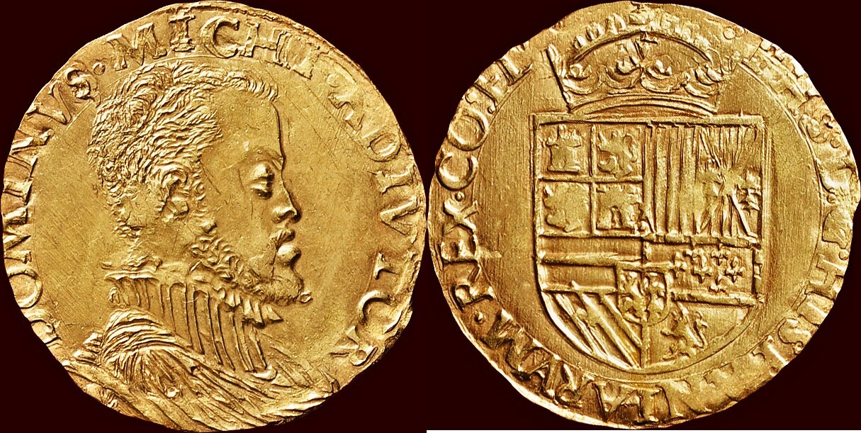 Gouden reaal (1560-1567) ZUIDELIJKE NEDERLANDEN (SOUTHERN NETHERLANDS ...