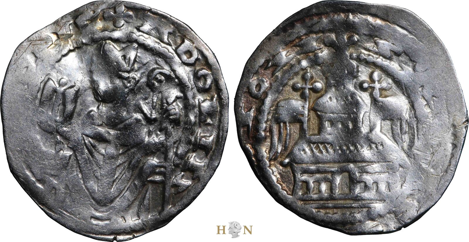 Germany Pfennig | Denar (1193-1205 AD) Archdiocese Cologne, Adolf I ...