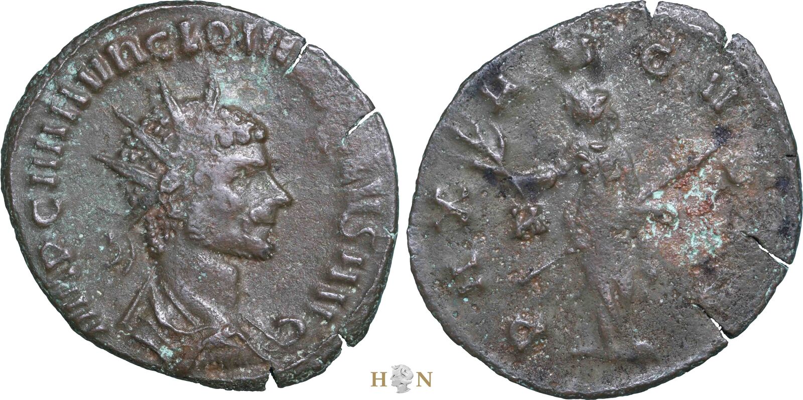 Roman Empire antoninianus 270 AD Quintillus (270), Rome, RIC V-I 26, VF ...
