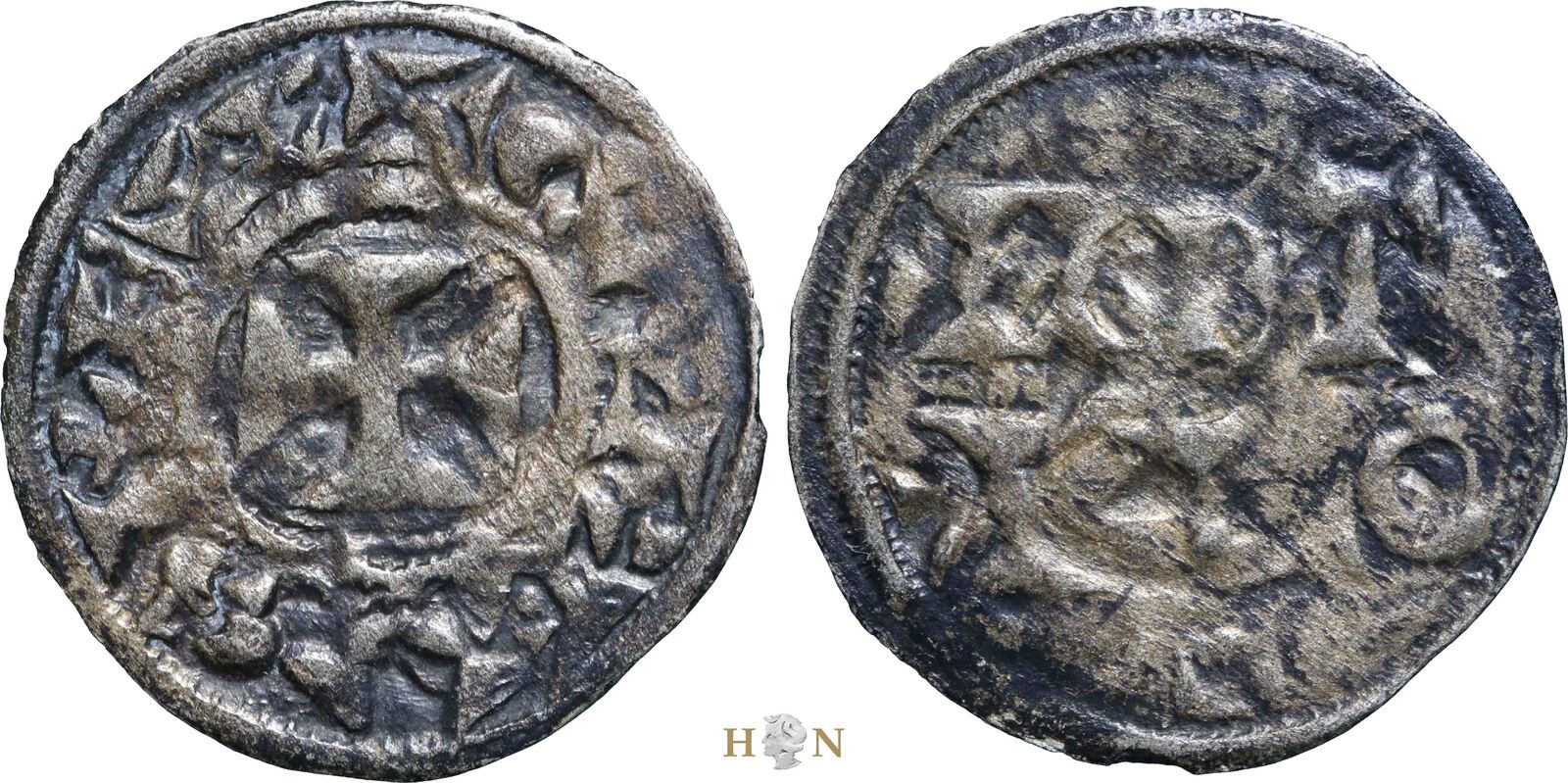 France Feudal, county Poitou obol (ca. 1050-1150 AD) Anonymus, after ...