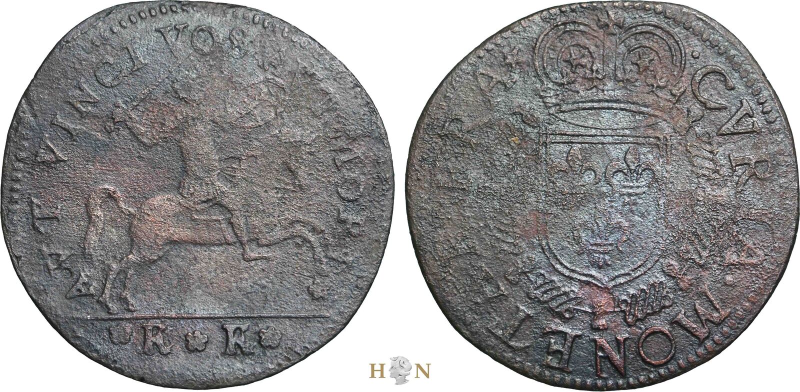 French jeton probably around 1656 AD Kilian Koch VF- | MA-Shops