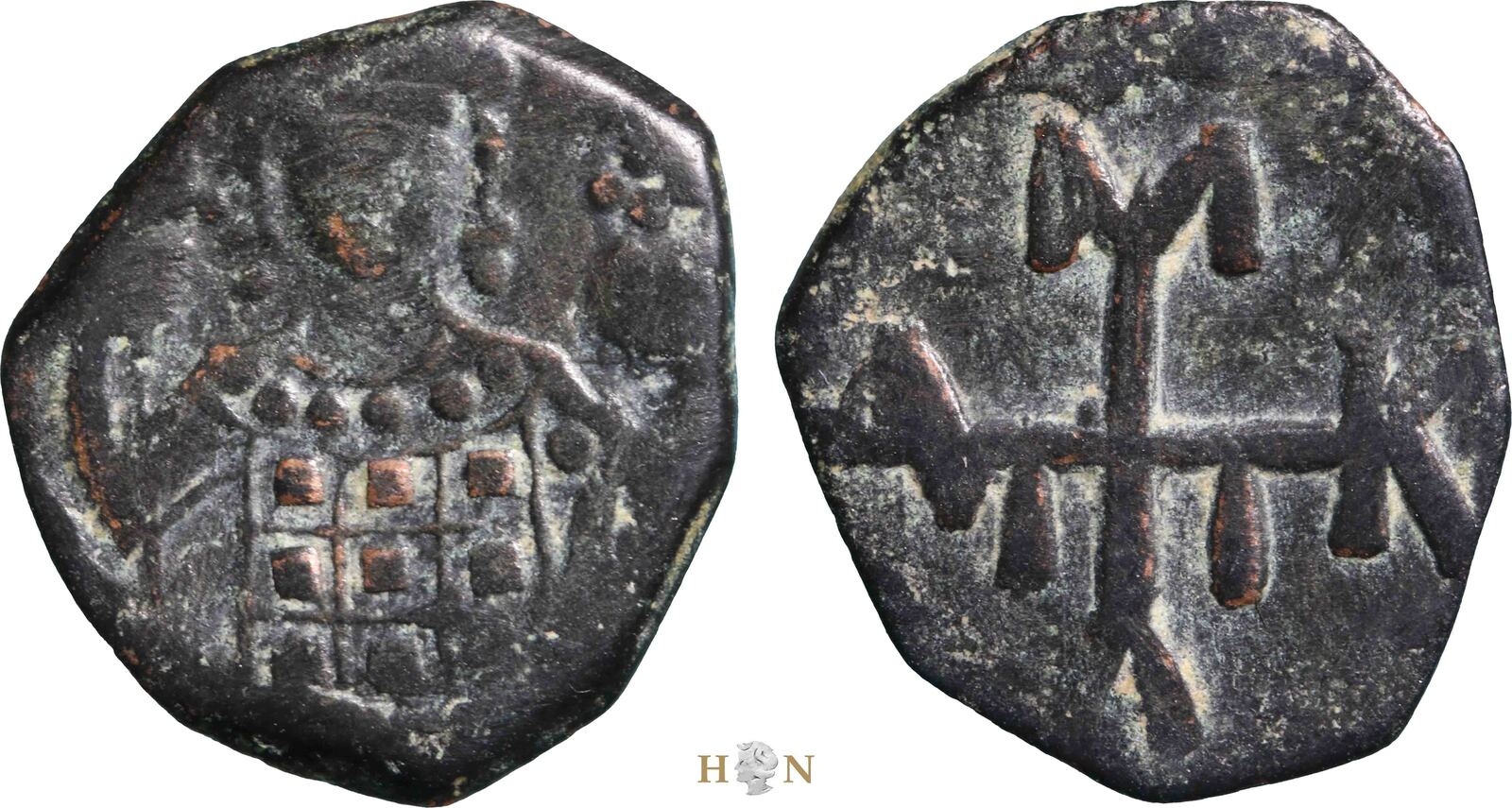 Byzantine Empire 1/2 tetarteron 1143-1152 AD Manuel I Comnonus (1143 ...