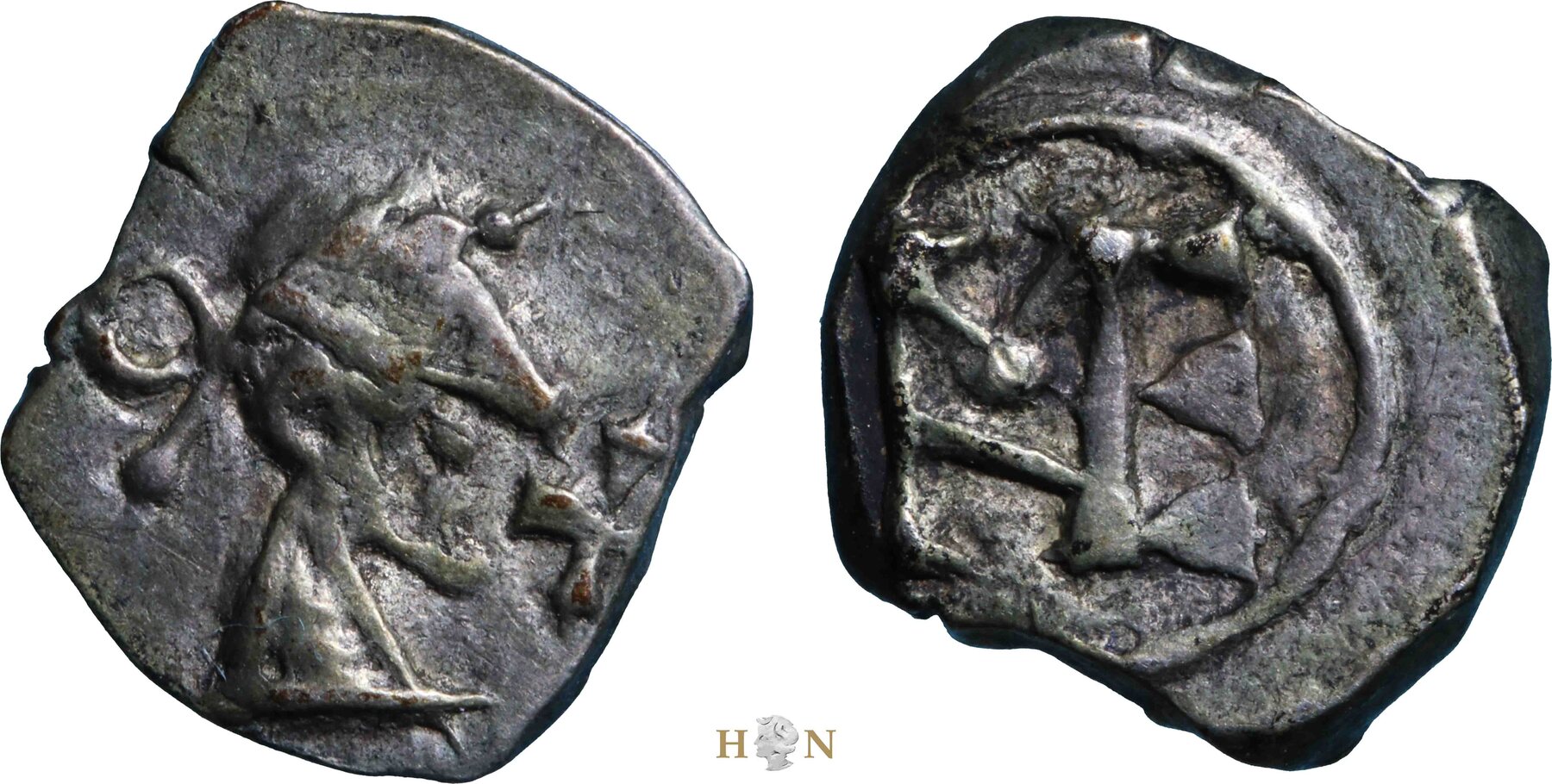 Merovingian | France denier | denarius ca. 700-710 Nemfidius, patrician ...