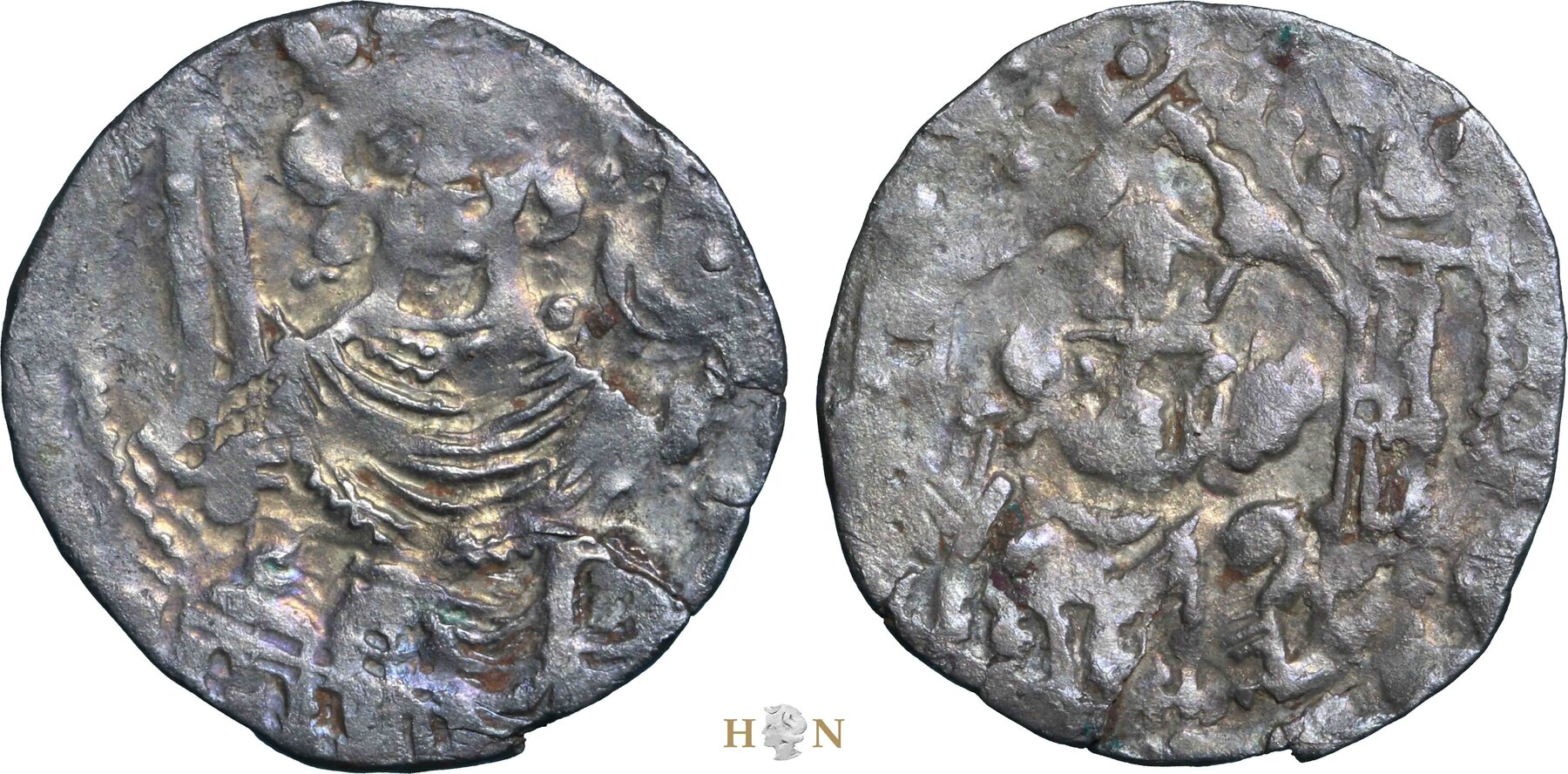 Germany Denar | Pfenning 1310-1330 AD Werden and Helmstedt, Wilhelm II ...