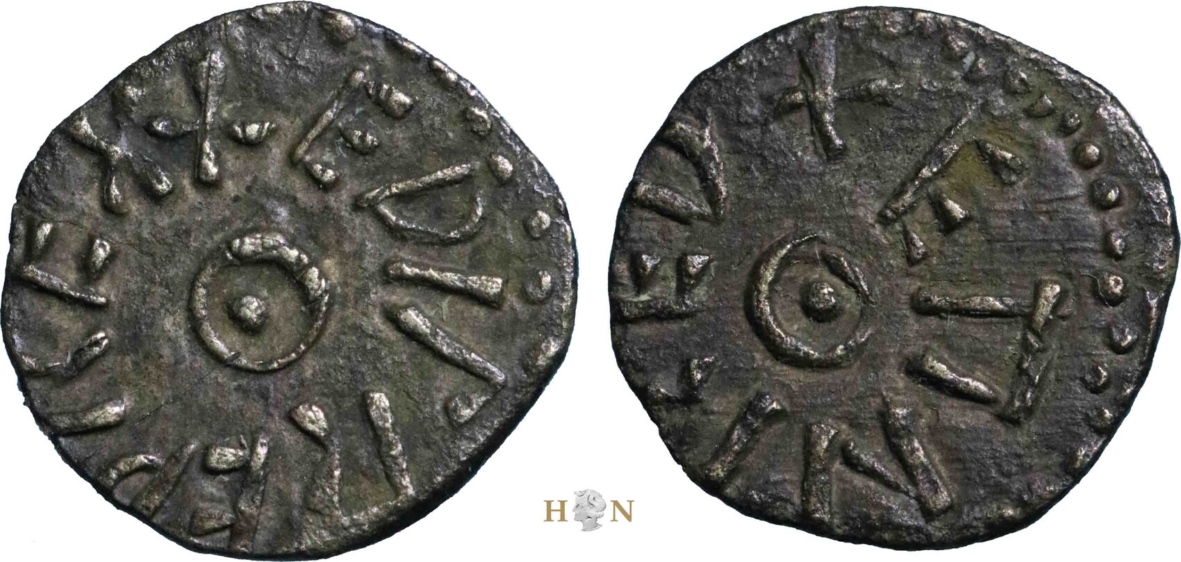 Great Britain | Northumbria styca 843-850 AD Archbishops of York ...