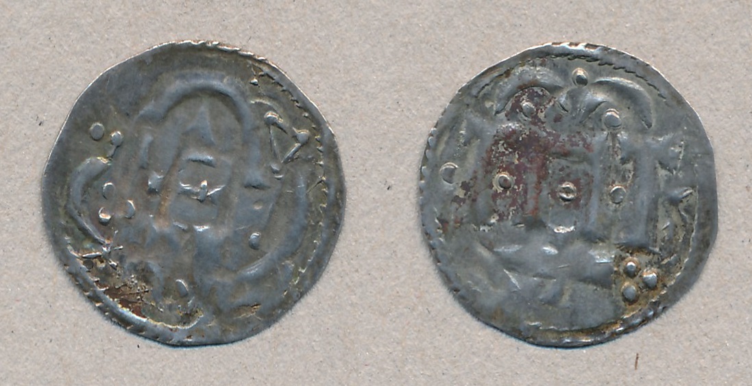 Denmark Halvbrakteater 935-958 Viking coin from Hedeby. Gorm den Gamle ...