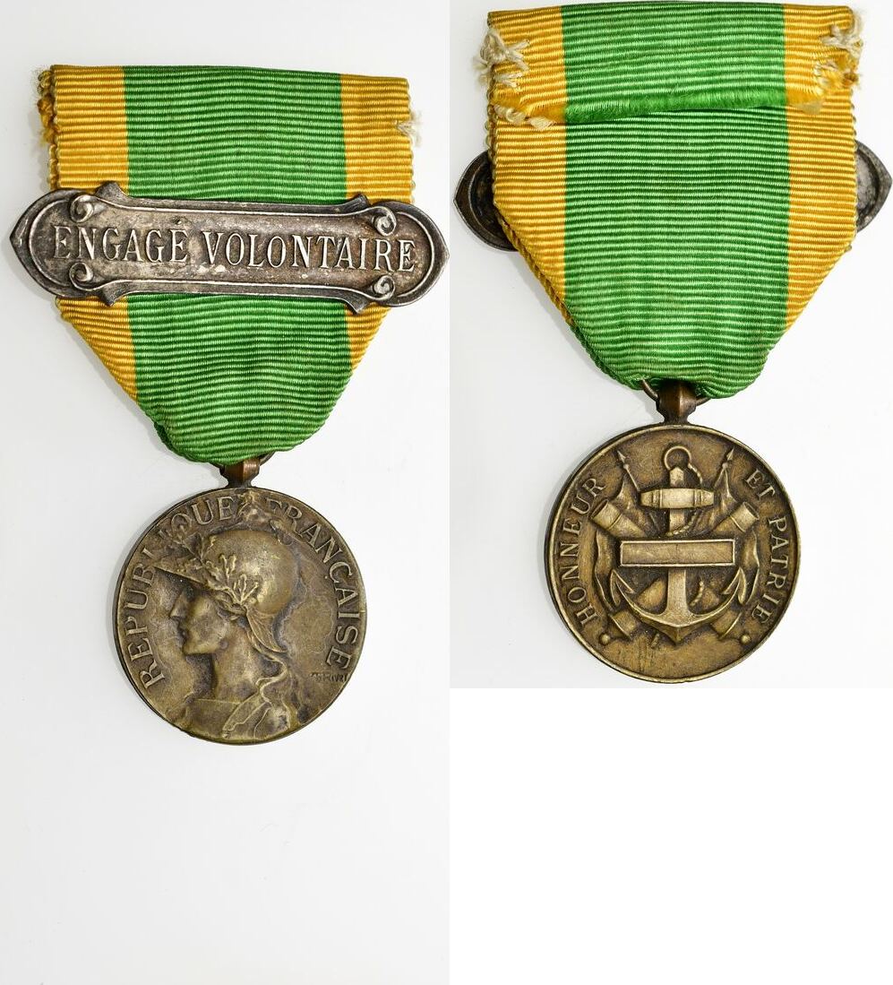 France Medaille Engagé volontaire Medaille ordre décoration VF | MA-Shops