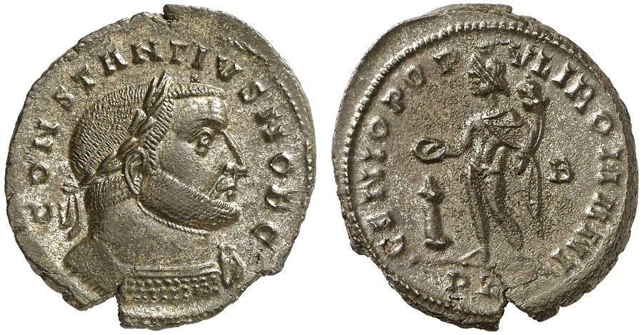 ROMAN COINS - Nummus CONSTANTIUS CHLORUS, Caesar 293-305 EF | MA-Shops