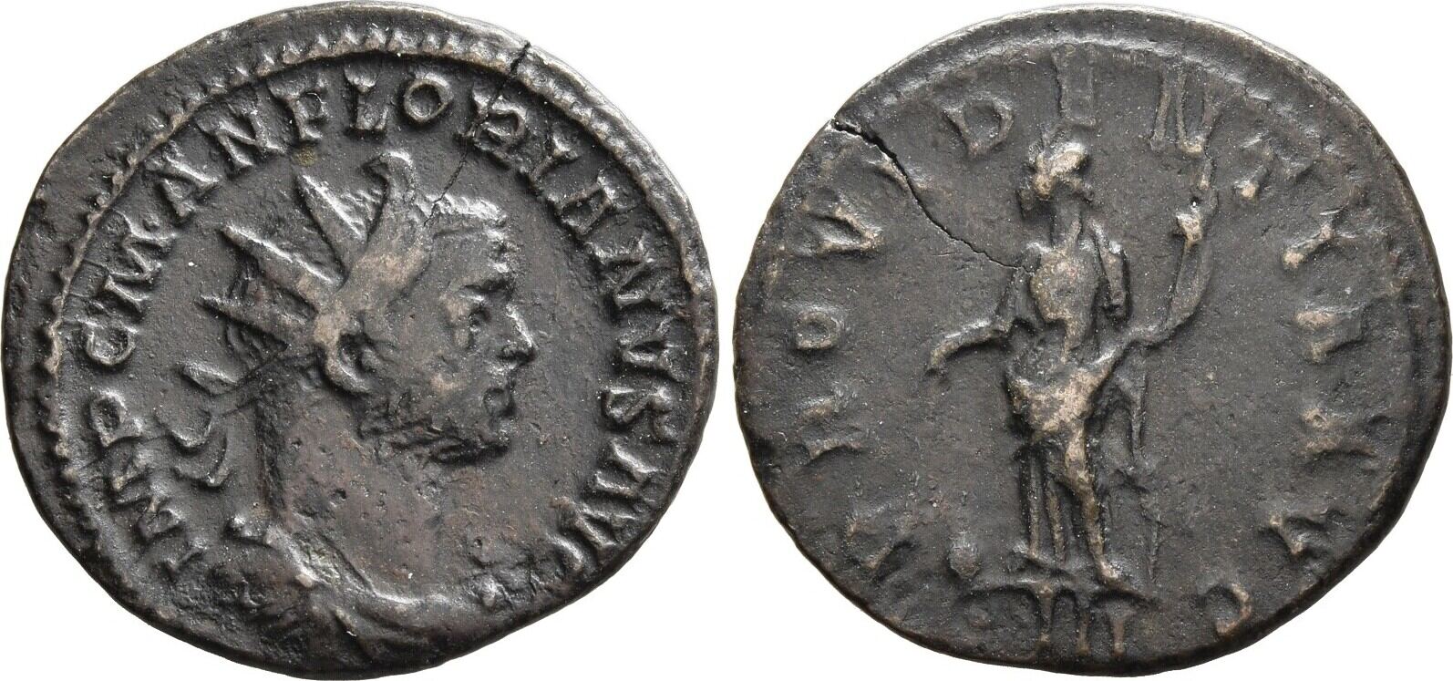 ROMAN COINS - Antoninian FLORIANUS, Juni/Juli-August 276 VF | MA-Shops