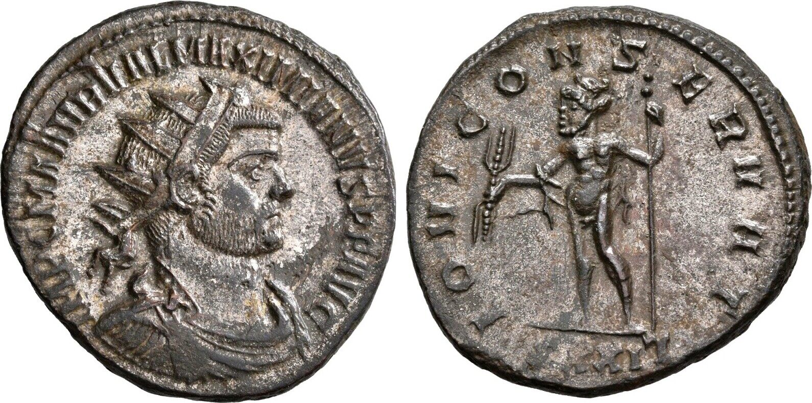 ROMAN COINS - Antoninian MAXIMIANUS HERCULIUS, 286-305 und 307-310 EF ...