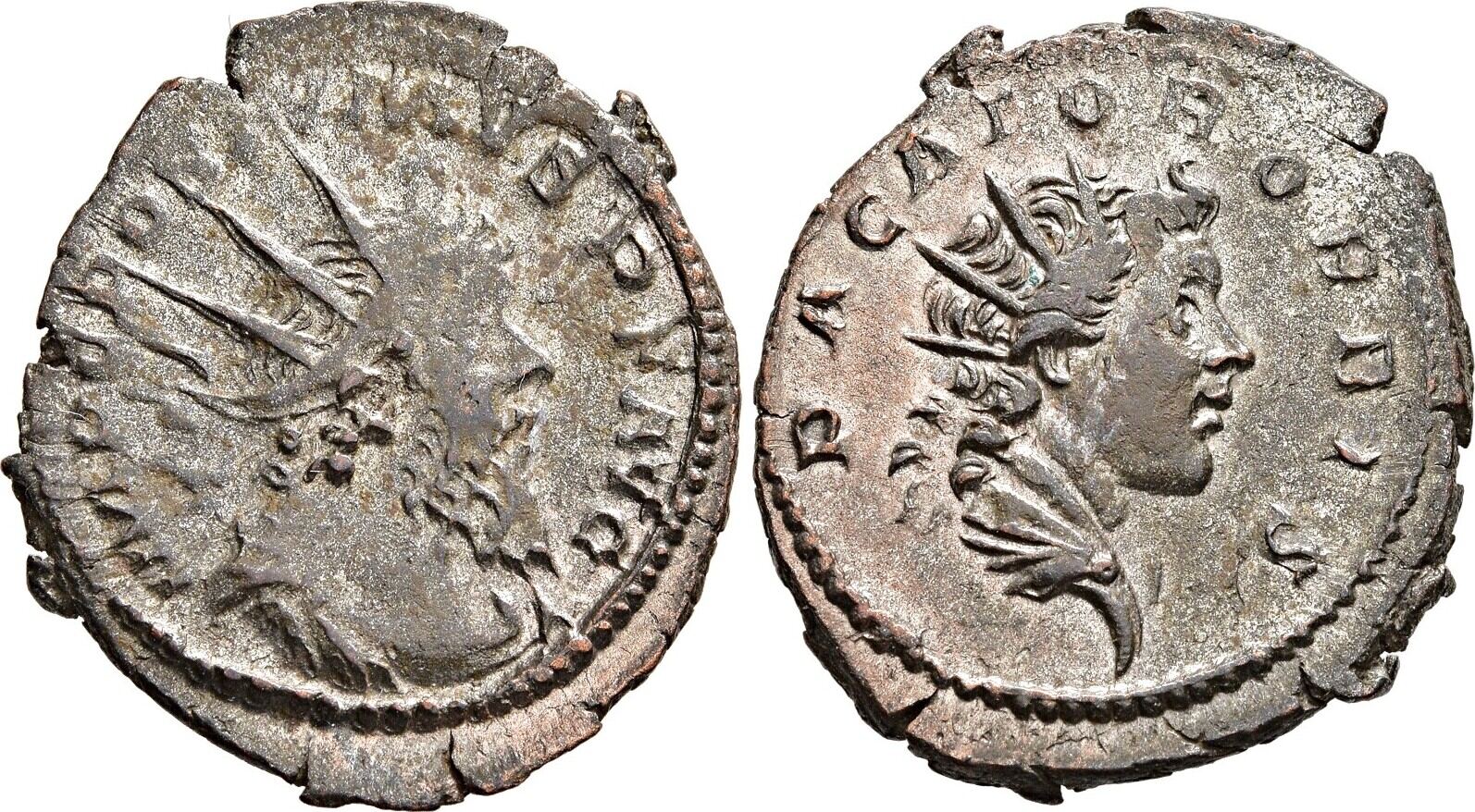ANCIENT COINS - Antoninian POSTUMUS, 260-269 aEF / EF | MA-Shops