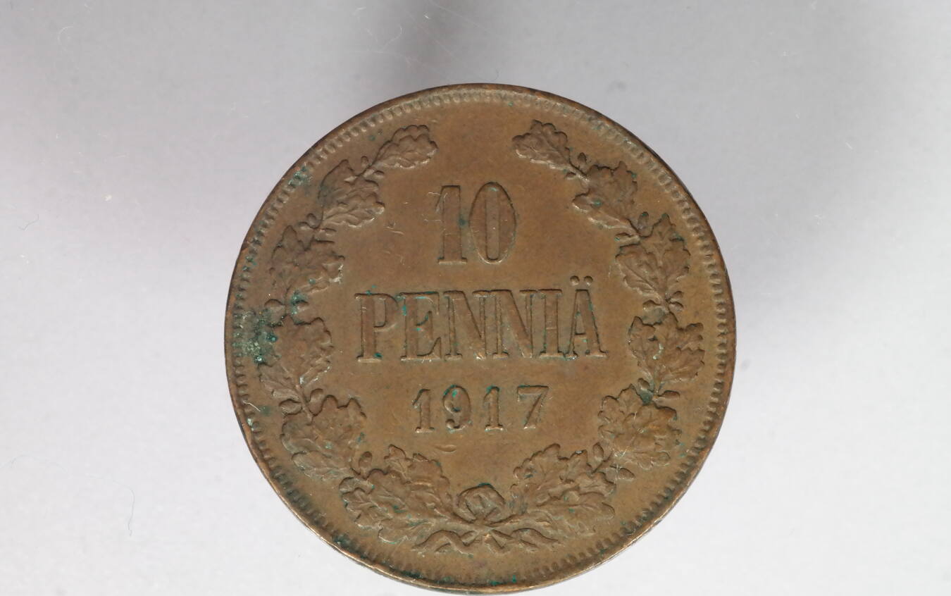Finland 10 Penniä 1917 | MA-Shops