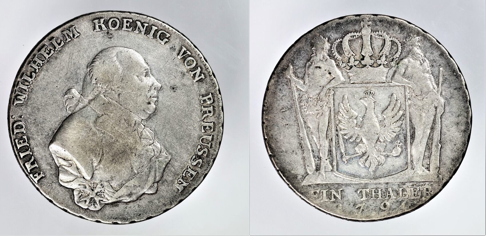 Brandenburg-Preußen Thaler 1791 | MA-Shops