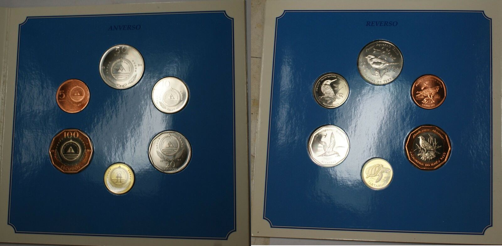 World CoinsAfricaOther African Coins 1994 Cape Verde Official Mint Set ...