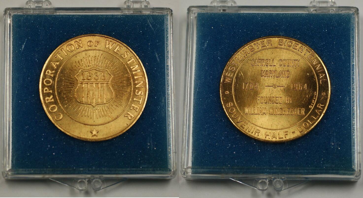 ExonumiaMedals Cooperation of Westminster Bicentennial Souvenir Half ...
