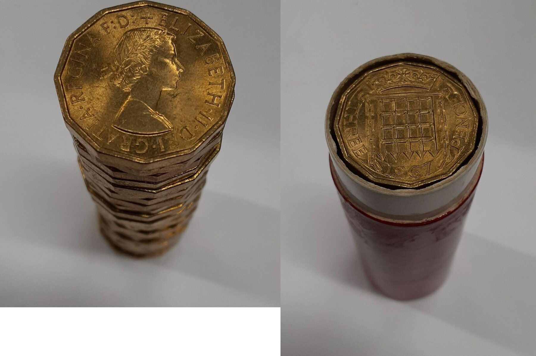 European CoinsUK (Great Britain)Threepence 1967 Great Britain Three ...