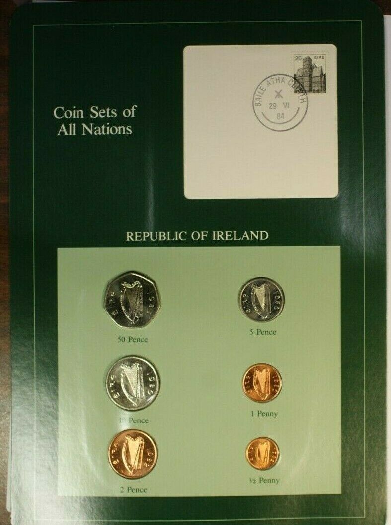 Weltmünzen Coin Sets of All Nations Republic of Ireland | MA-Shops
