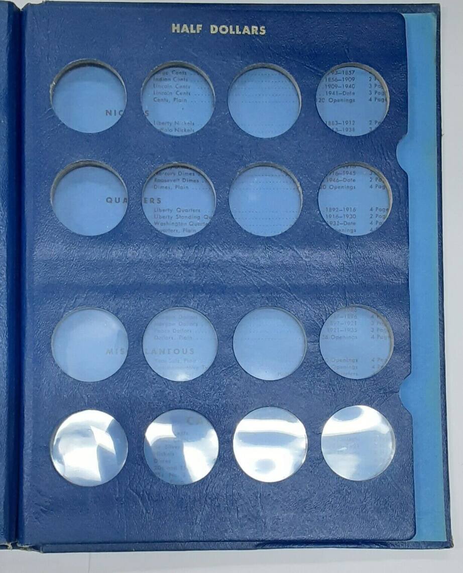 Publications & Supplies Whitman Deluxe Used Coin Album-Miscellaneous ...