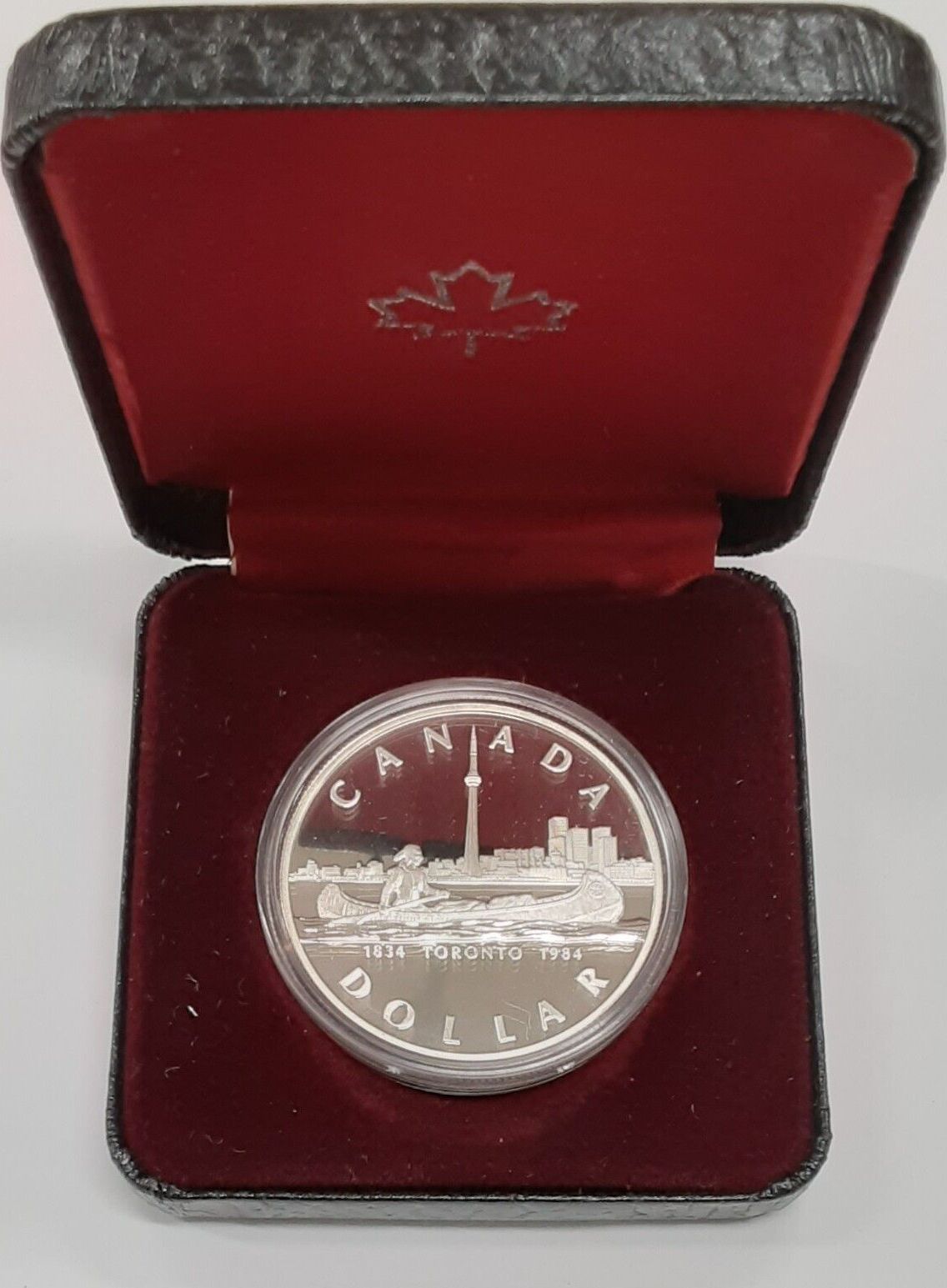 Kanada Dollar 1984 Canada Silver 150th Anniversary of Toronto ...