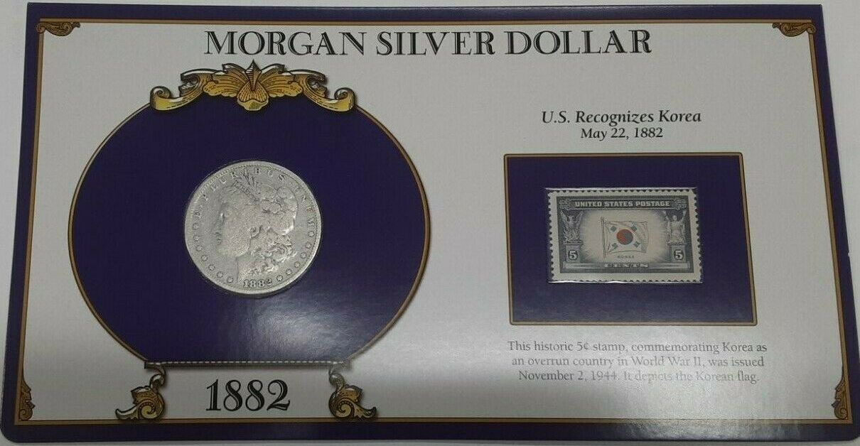 US CoinsDollarsMorgan (1878-1921) 1882 Morgan Silver Dollar Coin W ...