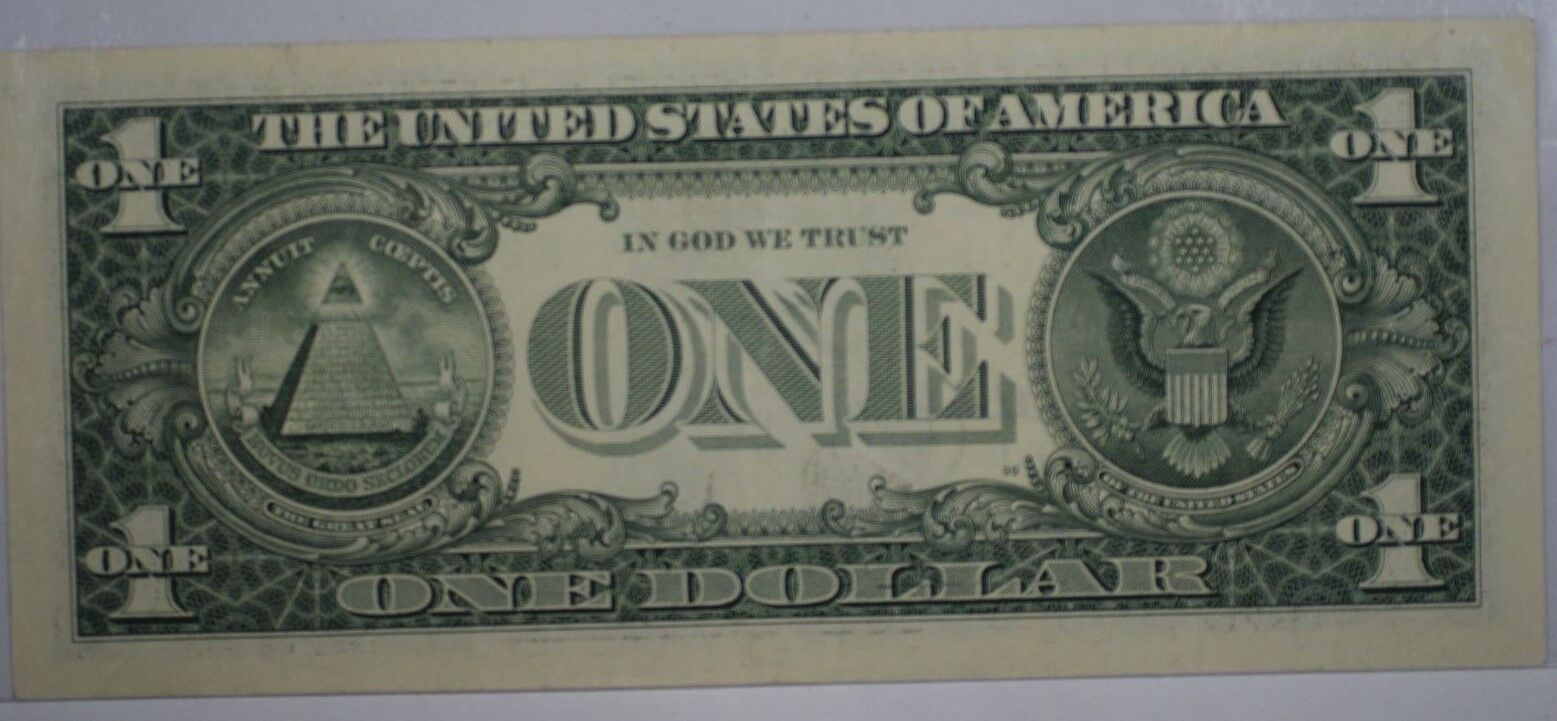 Banknoten 1988 $ 1988 $1 Dollar Bill Signed by US Treasurer Catalina ...