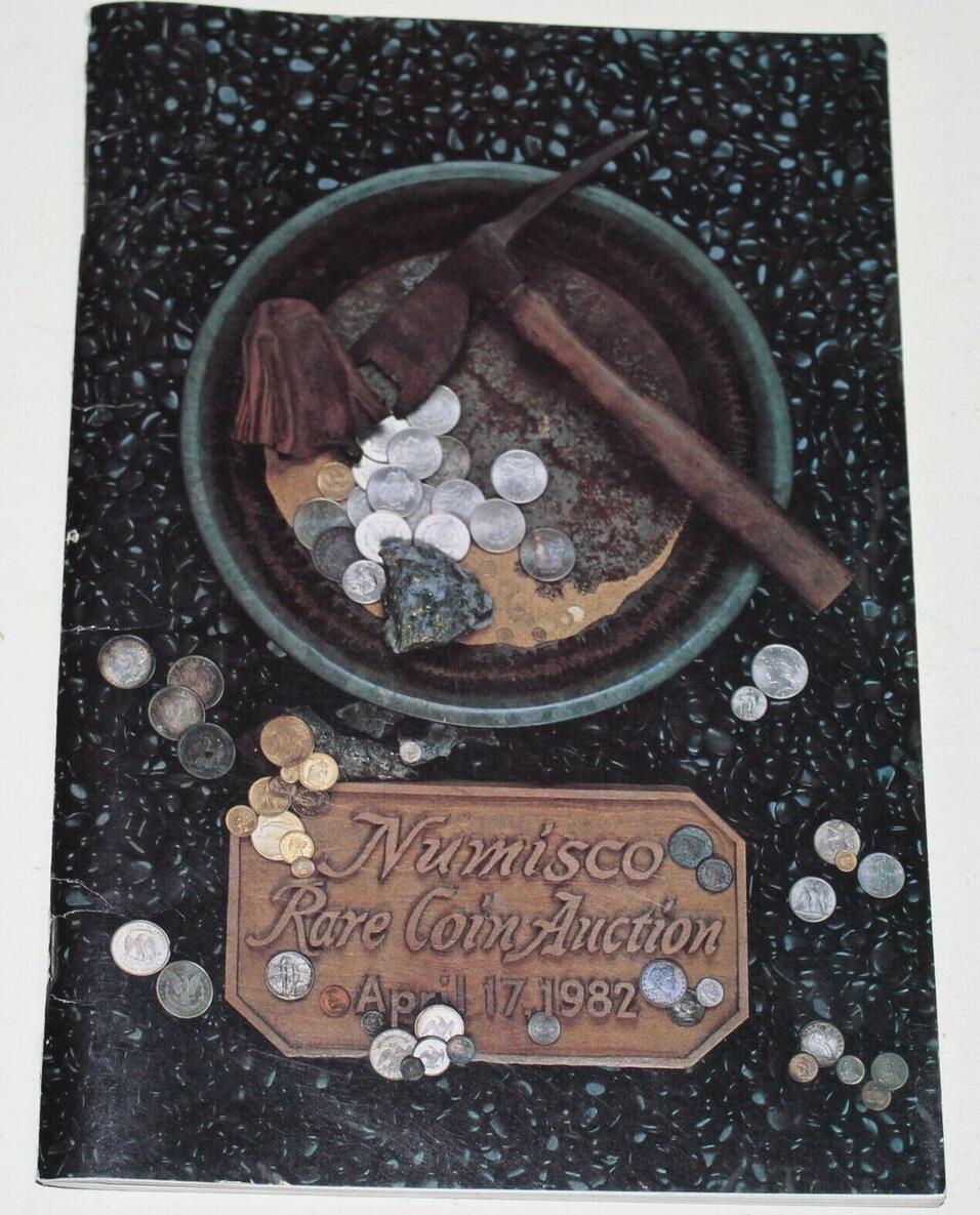 Publications & Supplies Numisco Rare Coin Auction Catalog April 17 1982 ...