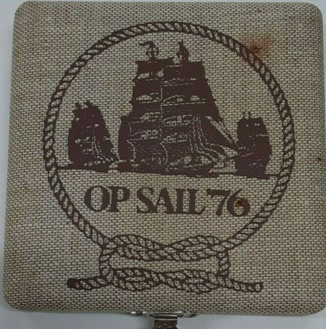 ExonumiaMedals 1976 Op Sail 2 Ounce .925 Fine Silver Proof Bicentennial ...