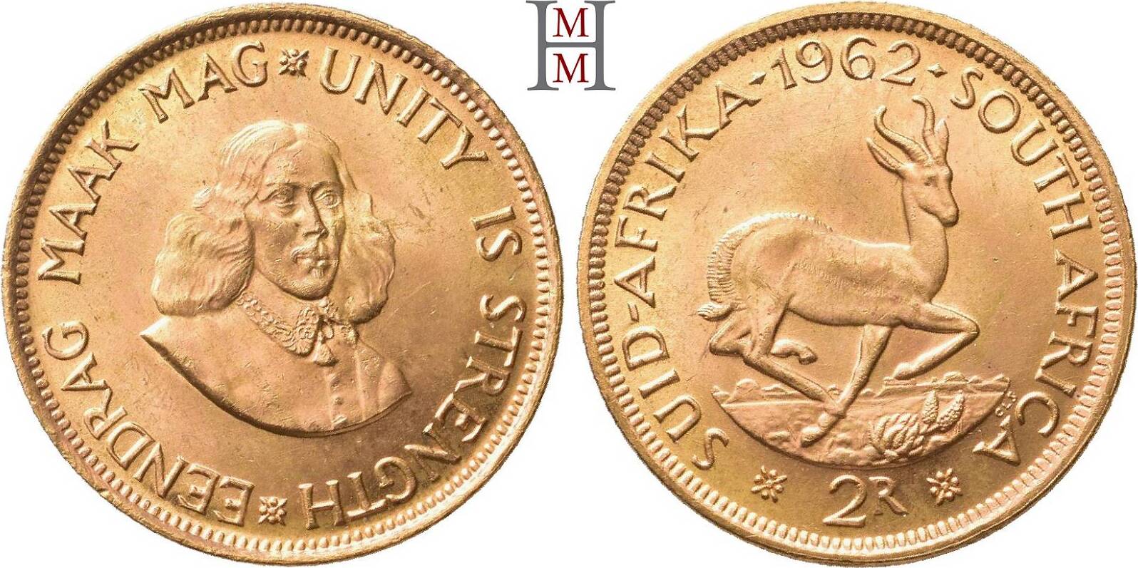 SÜDAFRIKA 2 Rand 1961-83 Republik, seit 1960. CH UNC | MA-Shops