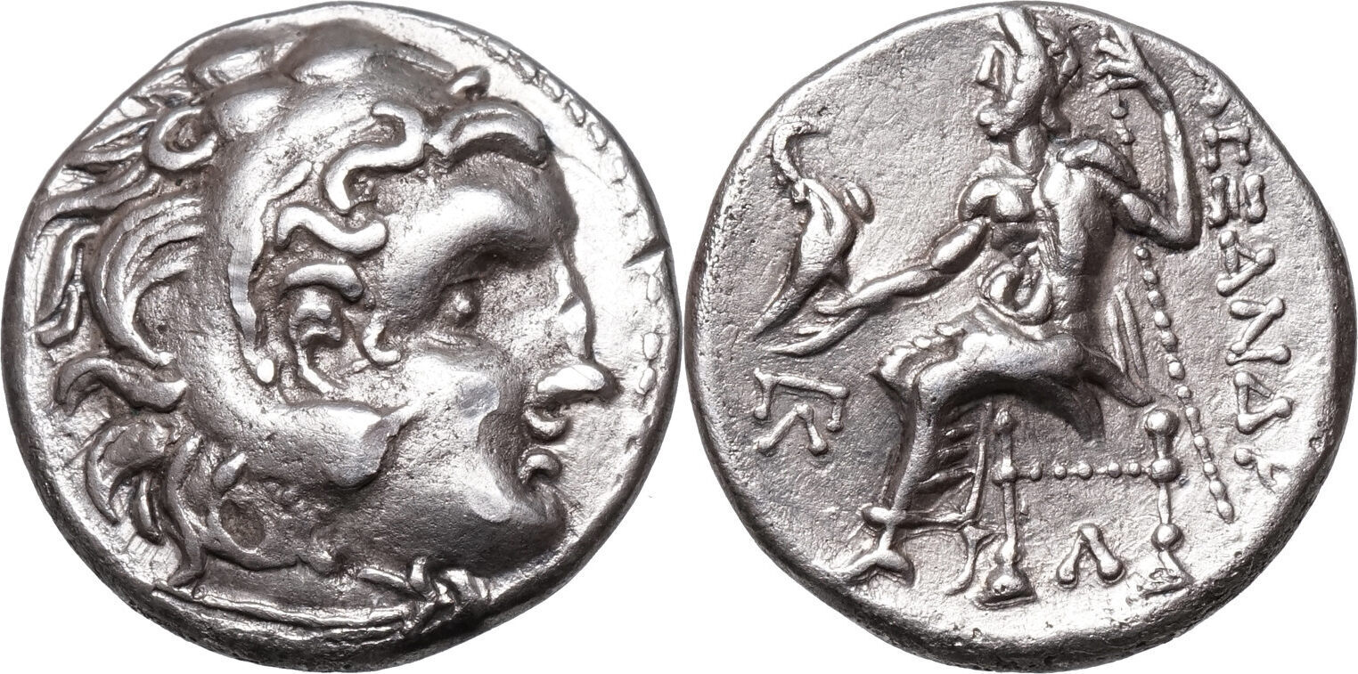 Alexander III. "der Große" Imitation! AR Denar (~320-280 BCE) Keltische ...