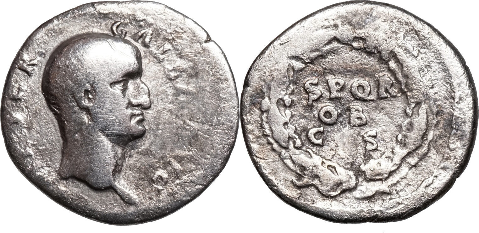 Galba (68-69) AR Denar Rom VF- | MA-Shops