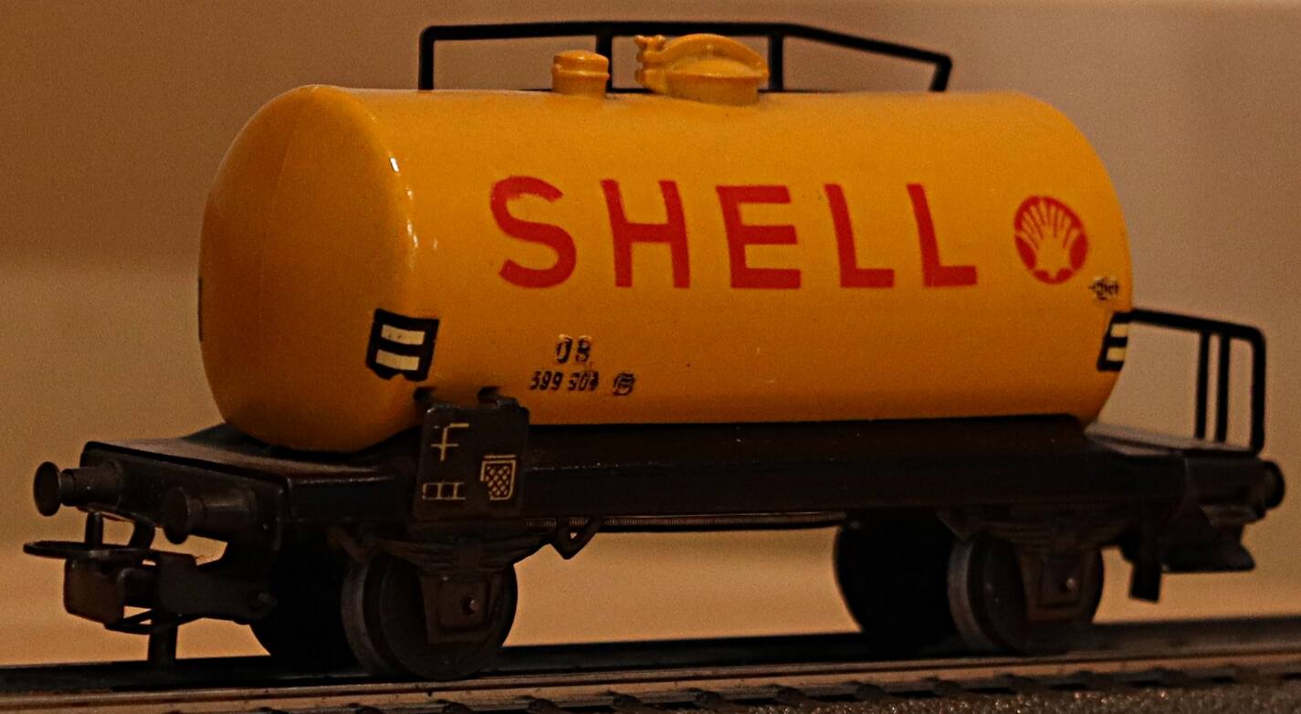 1952 Märklin 4502 Kesselwagen Shell, H0, ohne OVP, gebraucht gut-sehr ...