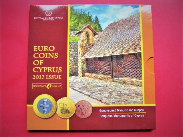 Zypern Euro KMS € 3,88 Euro coin series of Cyprus 2017 issue ...