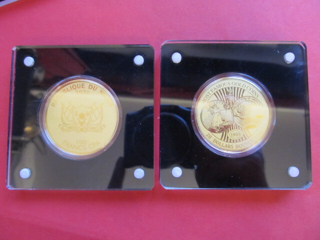 Niger 100 Francs Gold 2020 1/200 Goldunze - Most famous Gold coins: USA ...