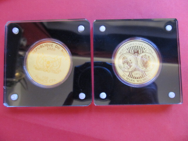 Niger 100 Francs Gold 2020 1/200 Goldunze - Most famous Gold coins: 20 ...