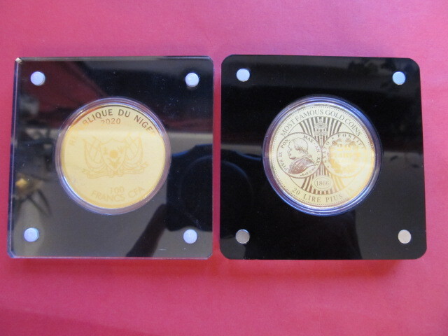 Niger 100 Francs Gold 2020 1/200 Goldunze - Most famous Gold coins: 20 ...