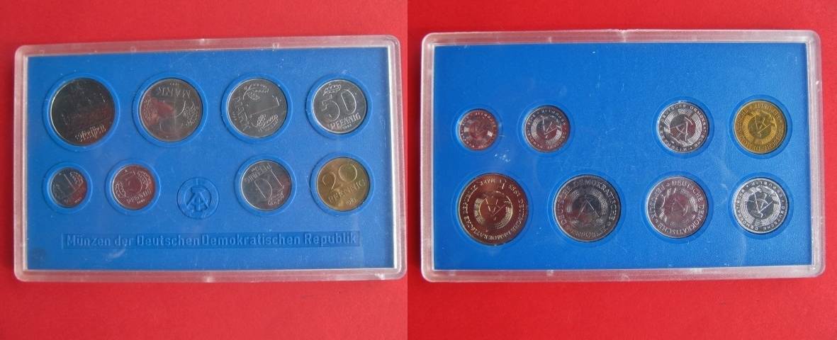 DDR KMS German Democratic Republic Coin Set 1983 BU | MA-Shops